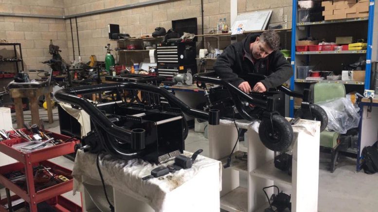 Tom's story: Building custom power-chairs inspired by his wife