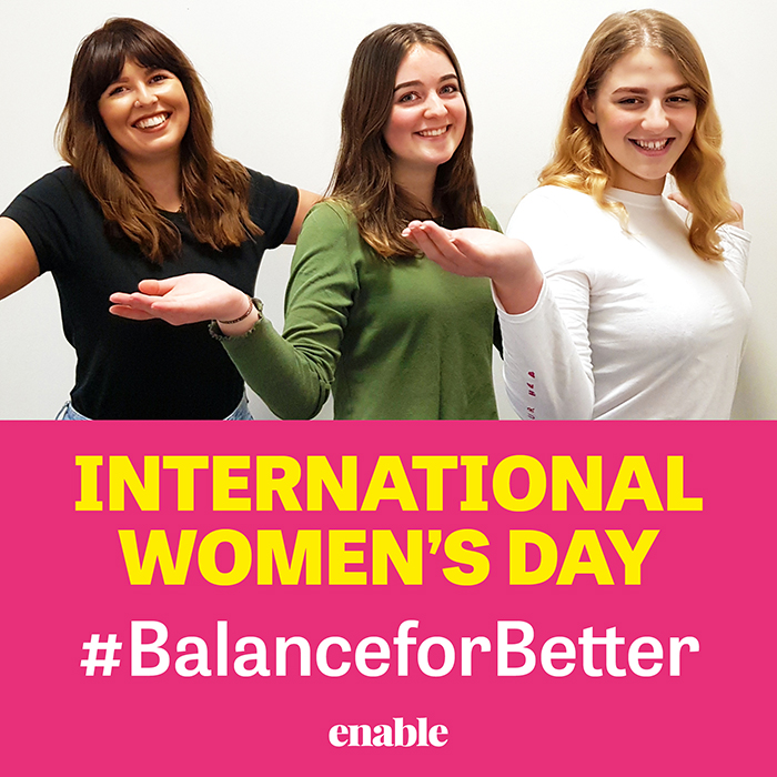 Balance for better on International Women’s Day 2019 | Enable Magazine ...