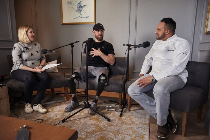 Disabled veterans and celebrities come together for podcast series ...