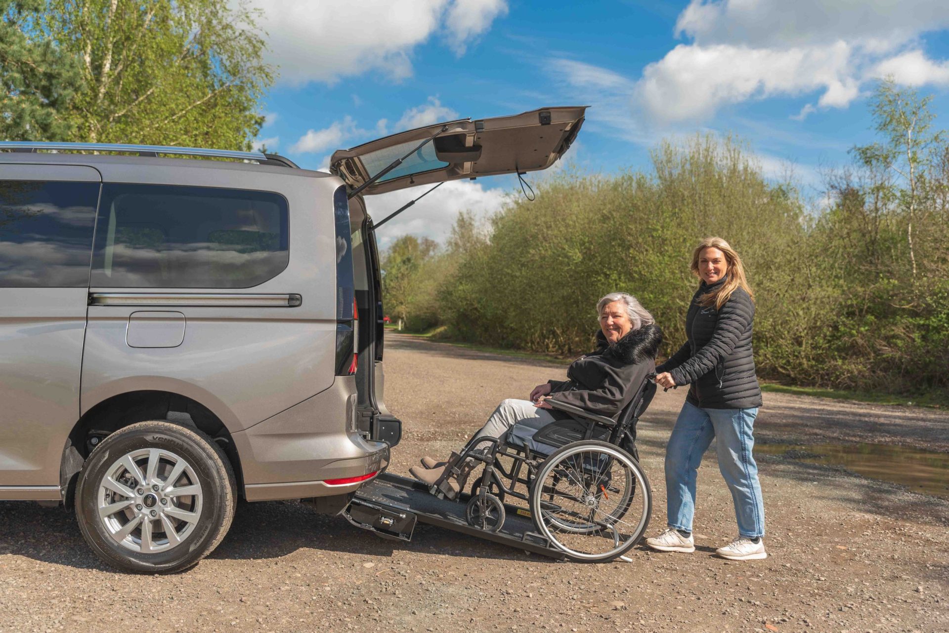 Welcome to the new Ford Connect - Rear Wheelchair Passenger | Enable ...